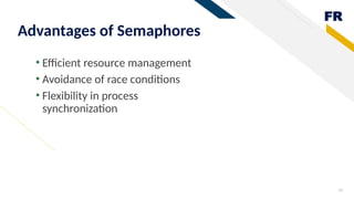 Semaphores SEMAPHORES Semaphores SEMAPHORES | PPT
