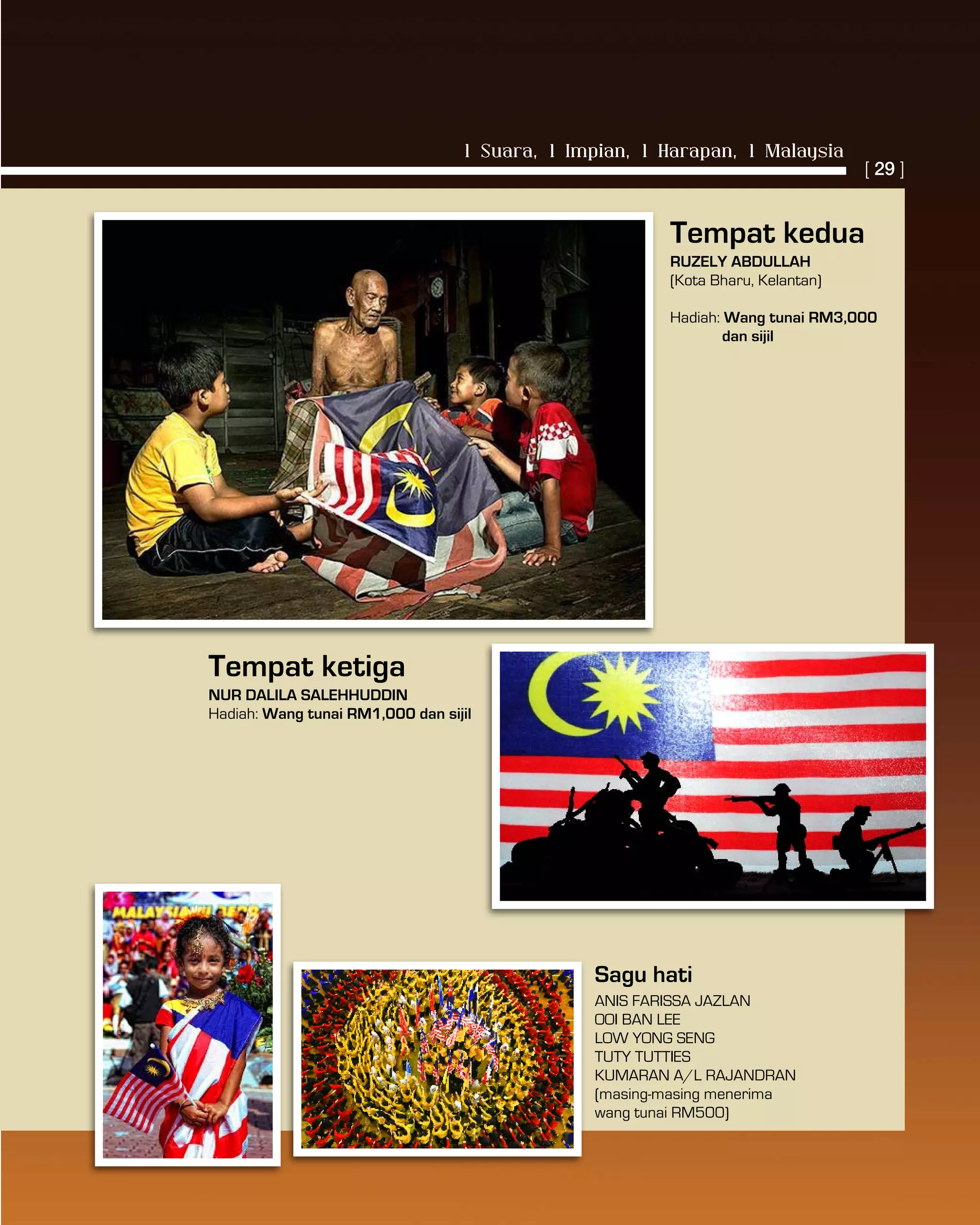 Semarak Merdeka | 57 tahun merdeka, Di sini Lahirnya Sebuah Cinta | PDF