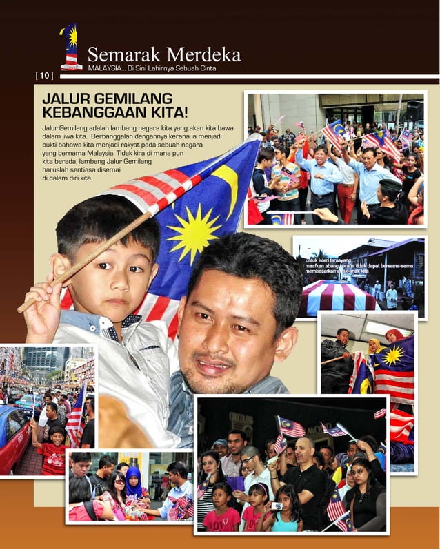 Semarak Merdeka | 57 tahun merdeka, Di sini Lahirnya Sebuah Cinta | PDF