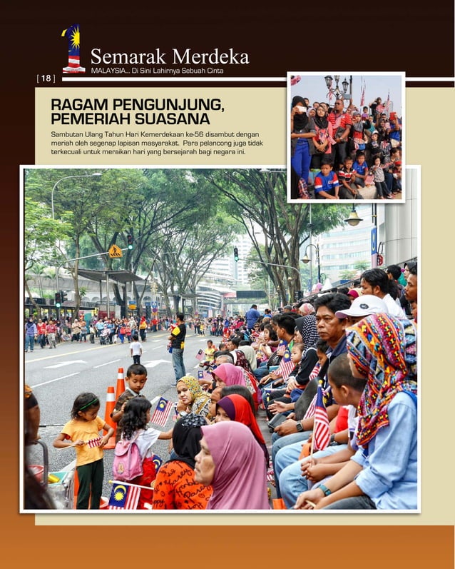 Semarak Merdeka | 57 tahun merdeka, Di sini Lahirnya Sebuah Cinta | PDF