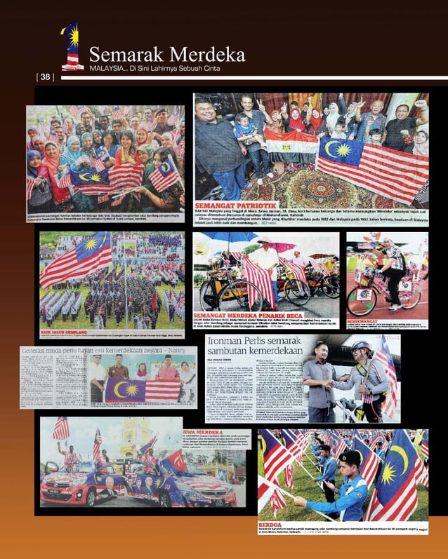 Semarak Merdeka | 57 tahun merdeka, Di sini Lahirnya Sebuah Cinta | PDF