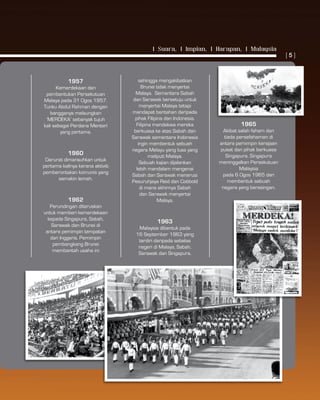 Semarak Merdeka | 57 tahun merdeka, Di sini Lahirnya Sebuah Cinta | PDF