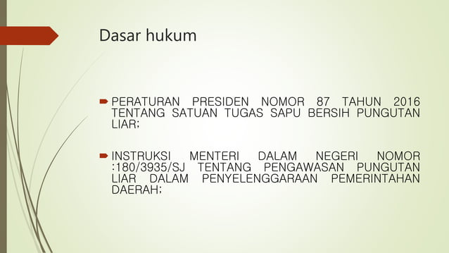 Kota Semarang Provinsi Jawa Tengah Bebas Pungli | PPT