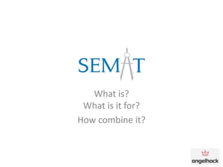 SEMAT Initiative - Essence Introduction | PPTX