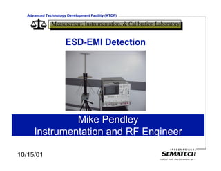 Sematech ESD EMI detection Presentation.pdf | Physics | Science