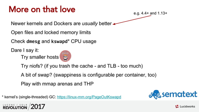 Solr on Docker - the Good, the Bad and the Ugly | PPT