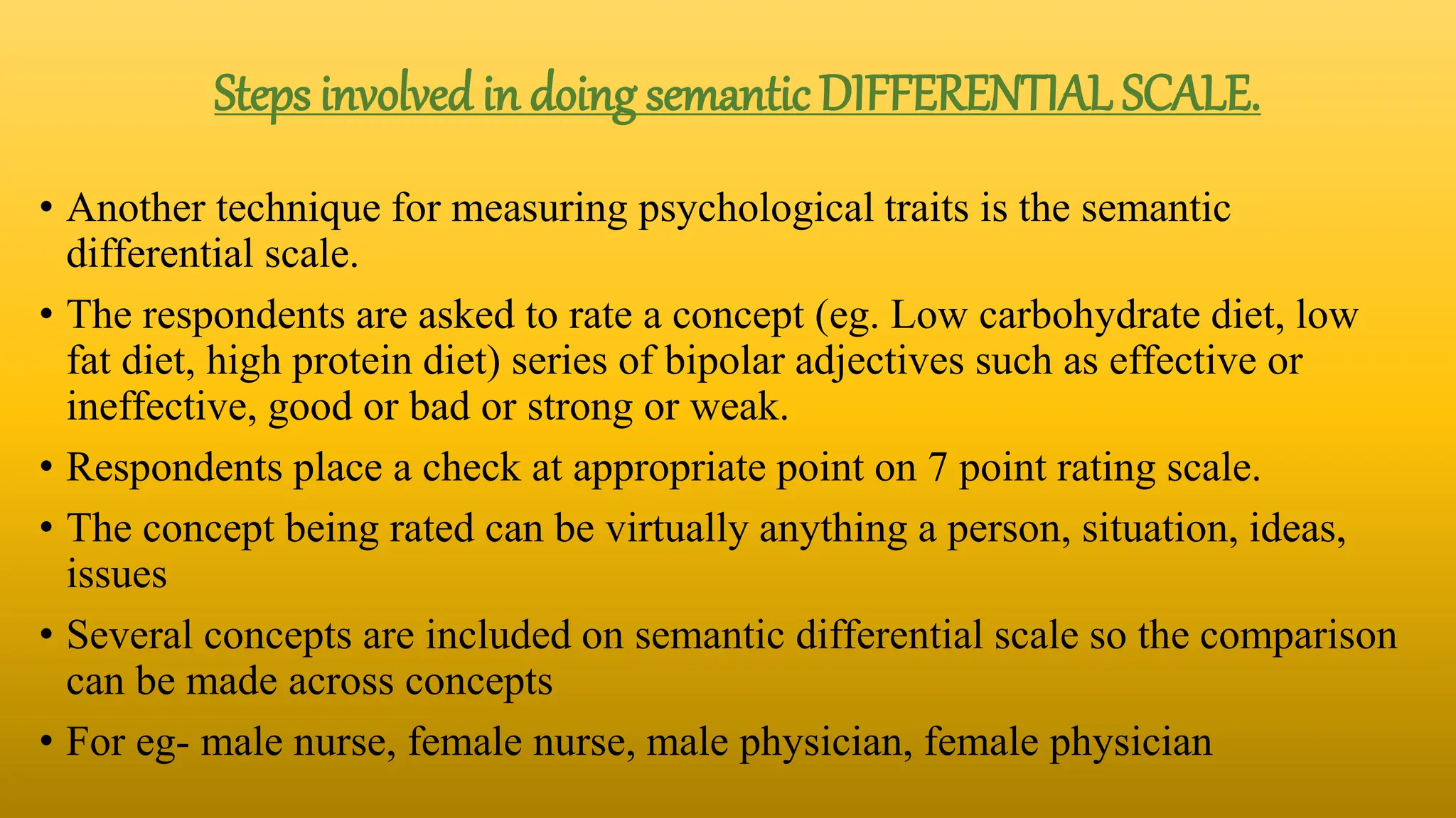 SEMATIC DIFFERENTIAL SCALE AND SUMMATED SCALE.pptx