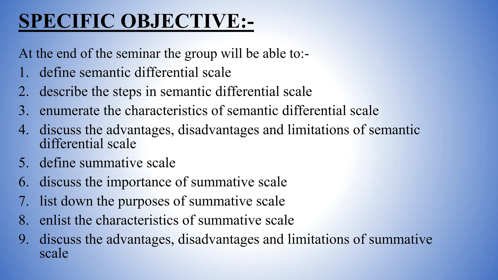 SEMATIC DIFFERENTIAL SCALE AND SUMMATED SCALE.pptx