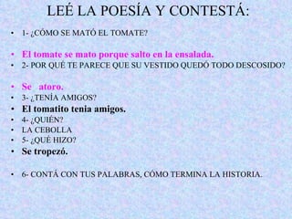 Se mato un tomate para blog | PPT