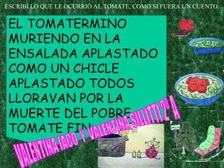 Se mato un tomate para blog | PPT