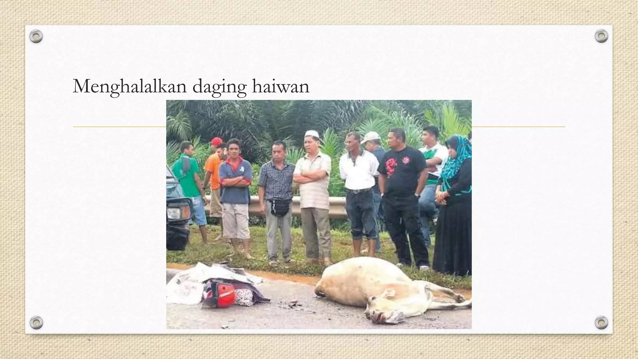 Sembelihan Mengikut Syara' | PPTX