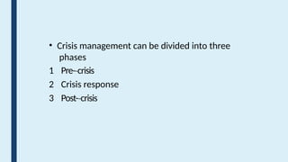 Communication in drug safety crisi and management | PPTX