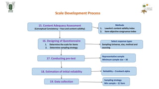 Development of Multidimensional Scales using Structural Equation ...