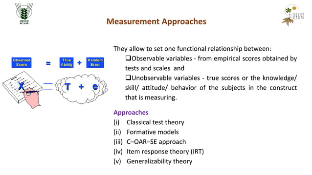 Development of Multidimensional Scales using Structural Equation ...