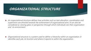 UNIQUE ORGANISATION STRUCTURE AT SEMCO | PPTX
