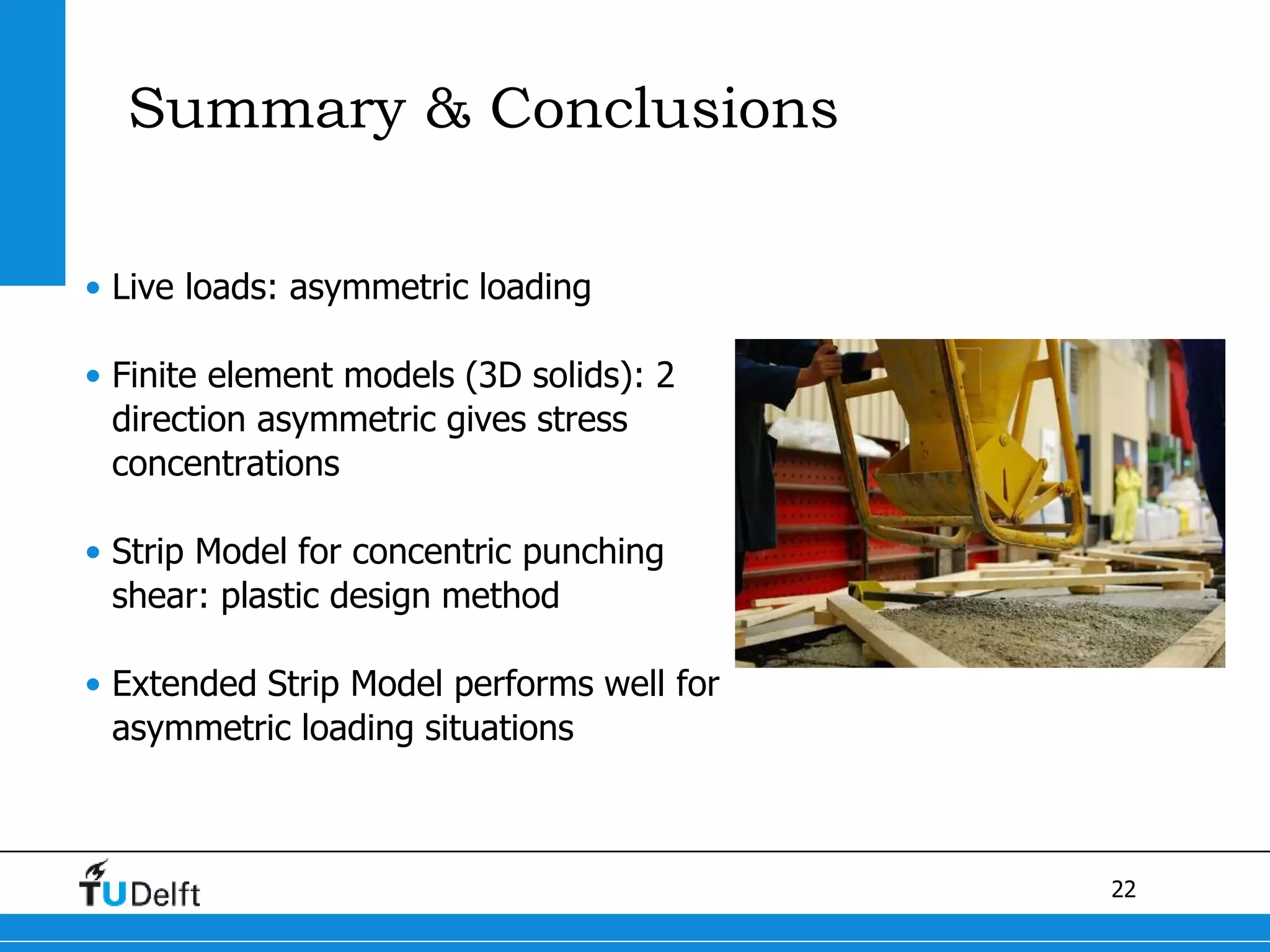 Modeling of symmetrically and asymmetrically loaded reinforced concrete ...