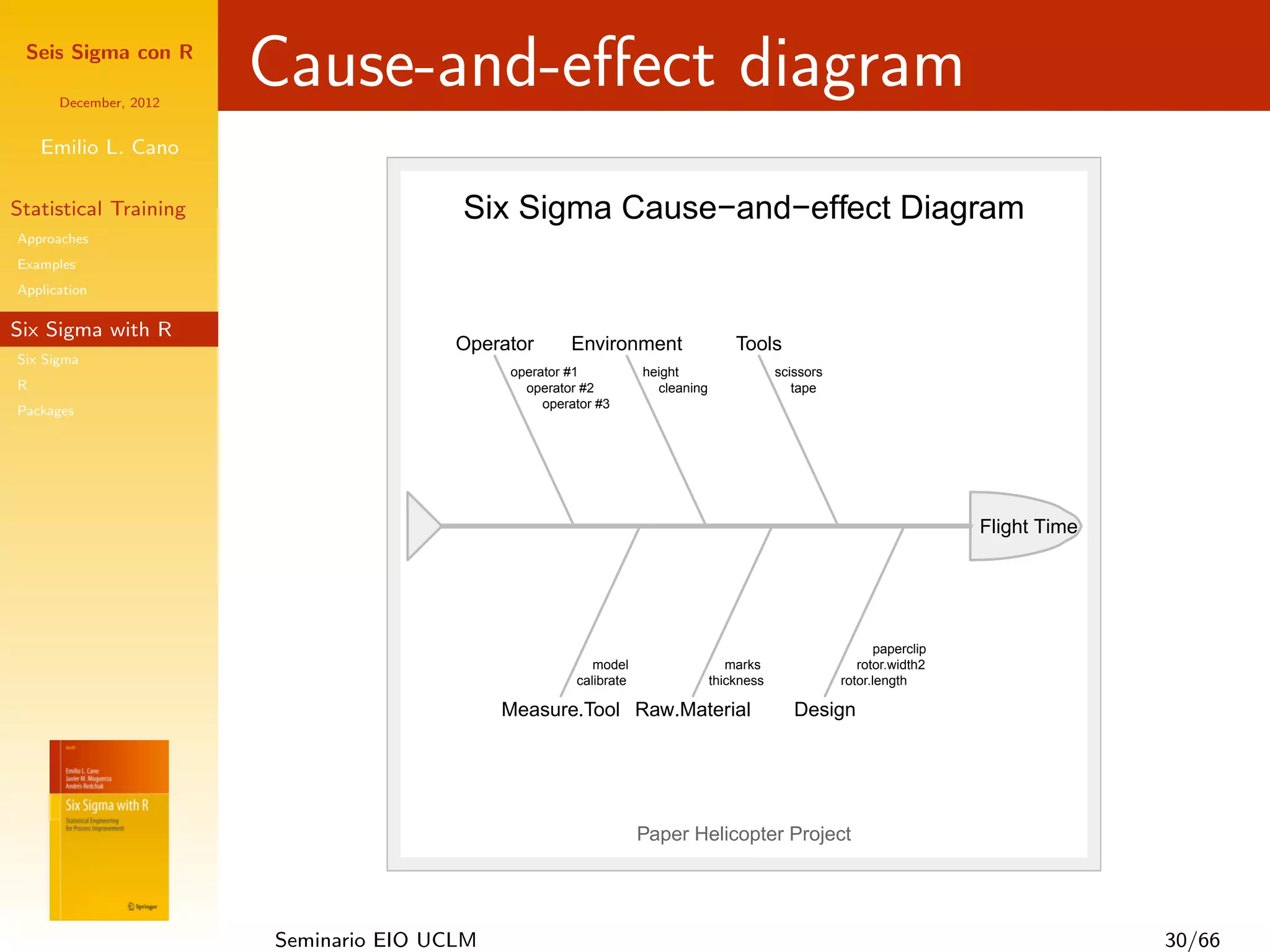 Calidad Seis Sigma con R: Aplicación a la docencia | PPT