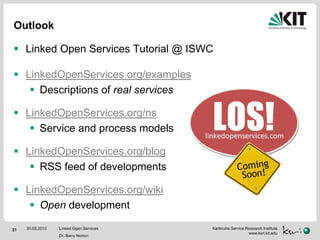 Linked Open Services @ SemData2010 | PPT