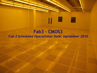 Semefab Presentation | PPT