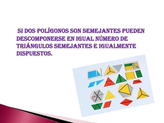 Semejanza de polígonos y circunferencias | PPTX