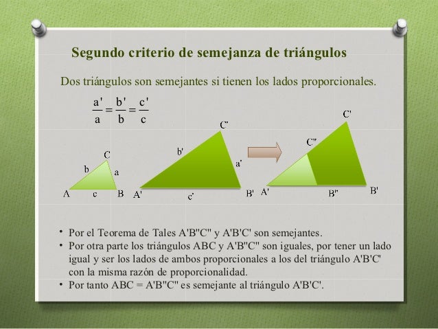 Semejanza De Triángulos