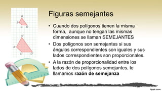 Semejanza y congruencia de triangulos | PPTX