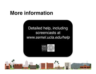 Semel Institute Website Introduction | PDF | Web Design and HTML | Internet