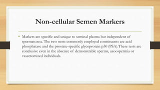 Semen serology | PPTX