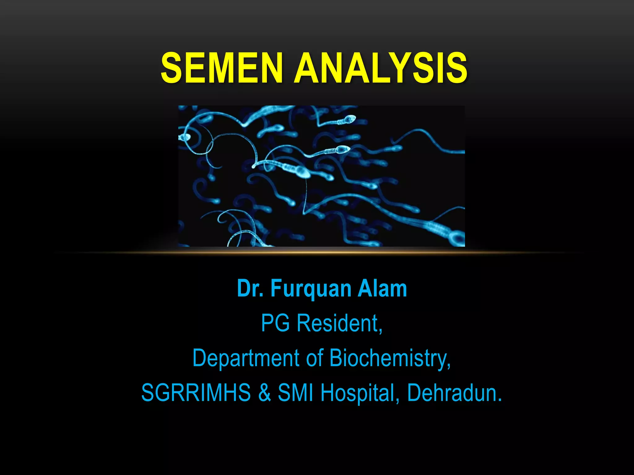 Semen Analysis | PDF