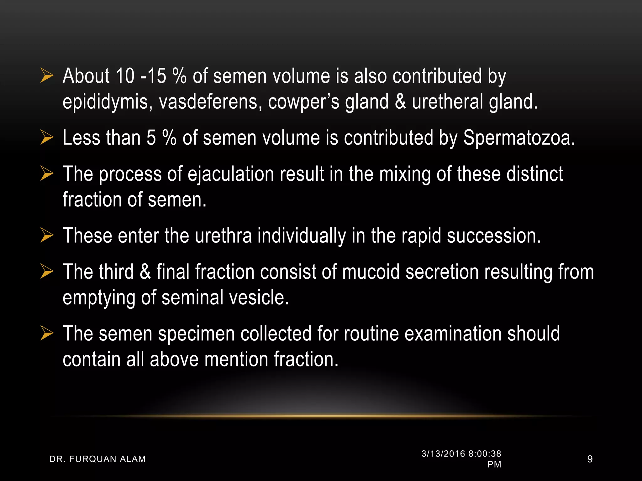 Semen Analysis | PDF