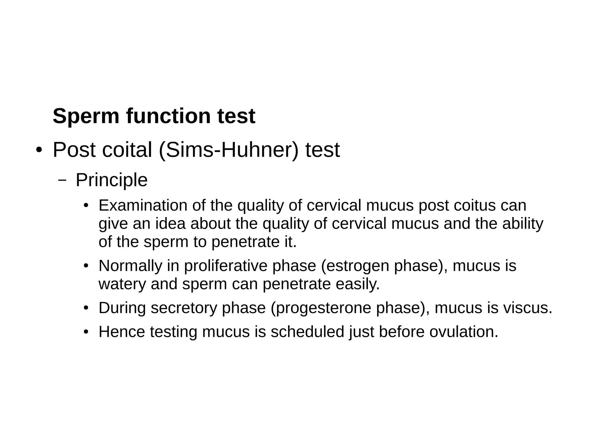 Semen analysis | ODP
