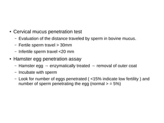 Semen analysis | ODP