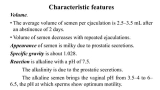 Semen analysis by Pandian M, Tutor Dept of Physiology DYPMCKOP, this ...