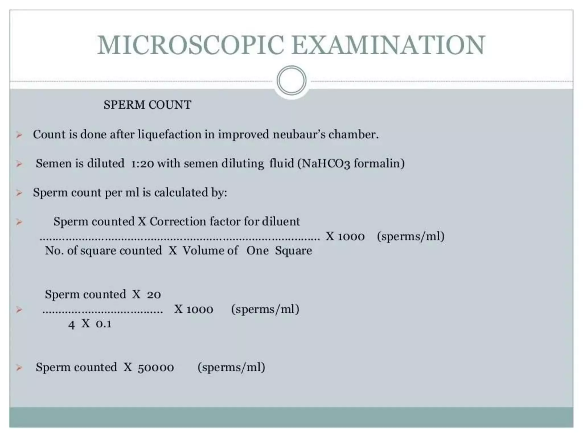 Semen analysis | PDF