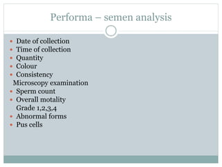 Semen analysis | PDF