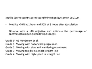 Semen Analysis.pptxgusvuw guevuehgeue guev | PPTX