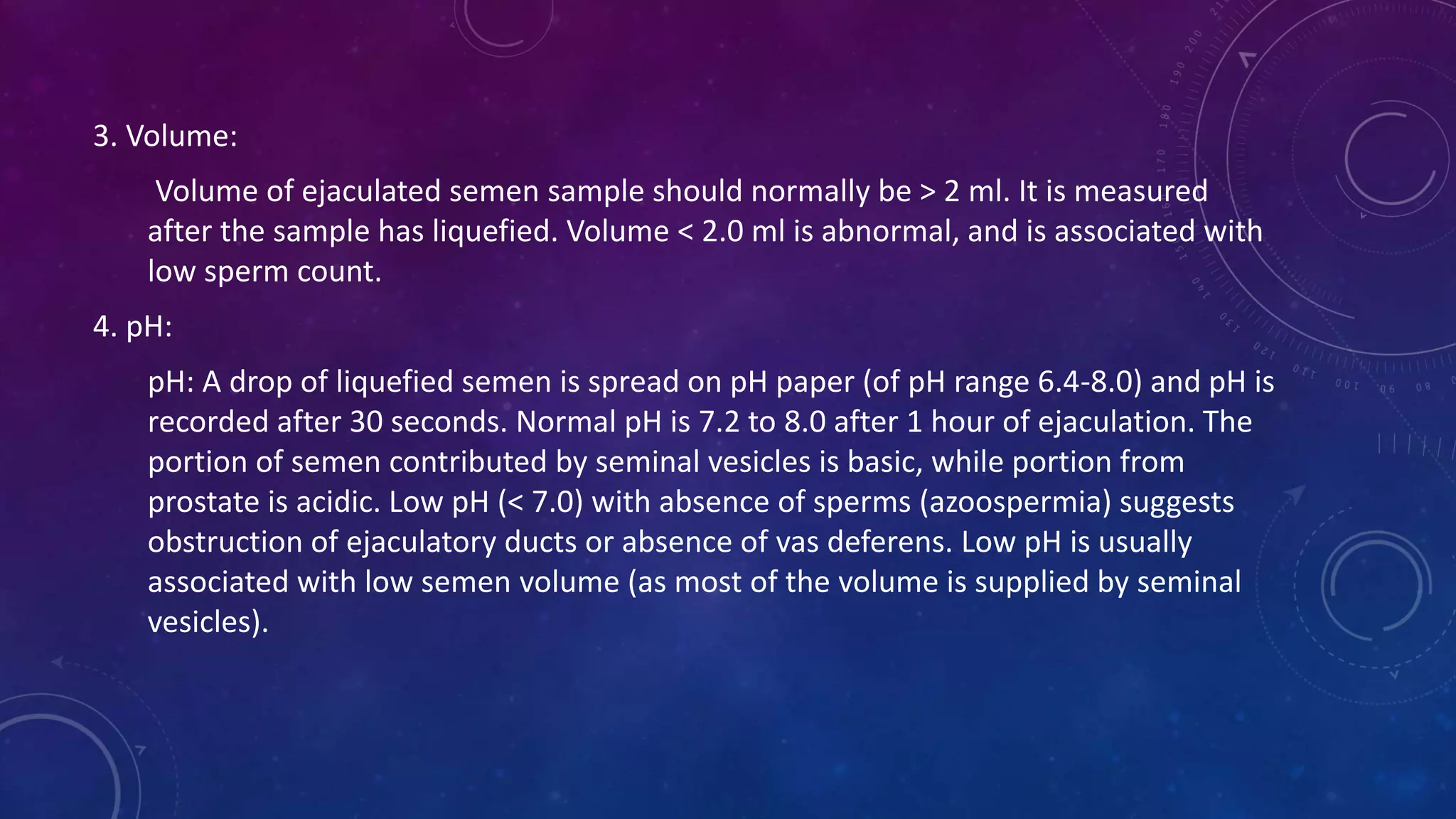 Semen analysis or seminal fluid analysis | PPTX