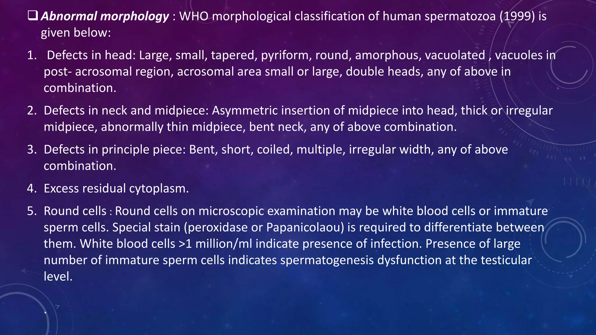 Semen analysis or seminal fluid analysis | PPTX
