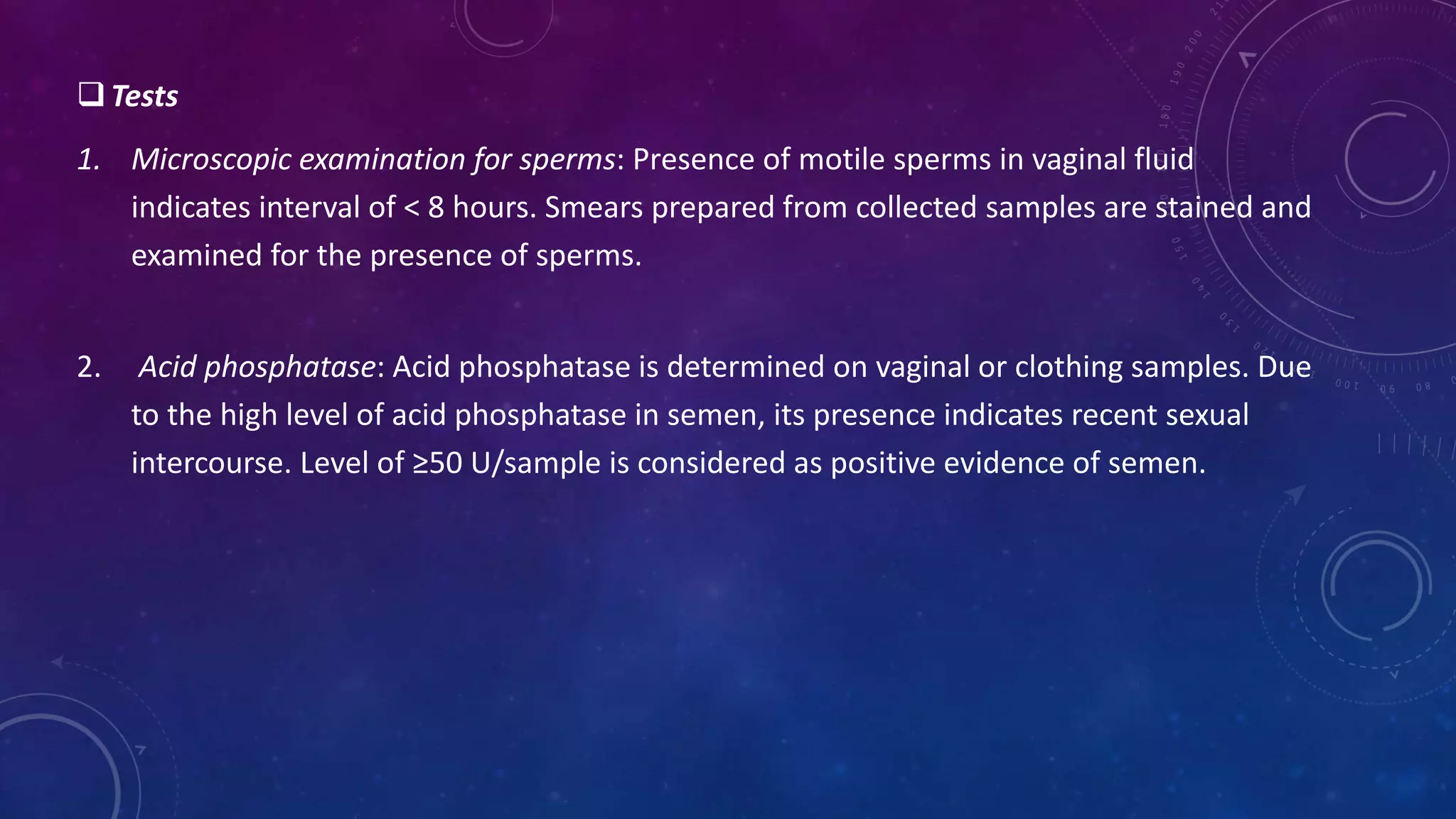 Semen analysis or seminal fluid analysis | PPTX