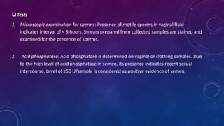 Semen analysis or seminal fluid analysis | PPTX