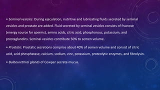 Semen analysis or seminal fluid analysis | PPTX