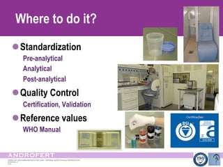 Semen analysis as per WHO and clinical implications | PDF