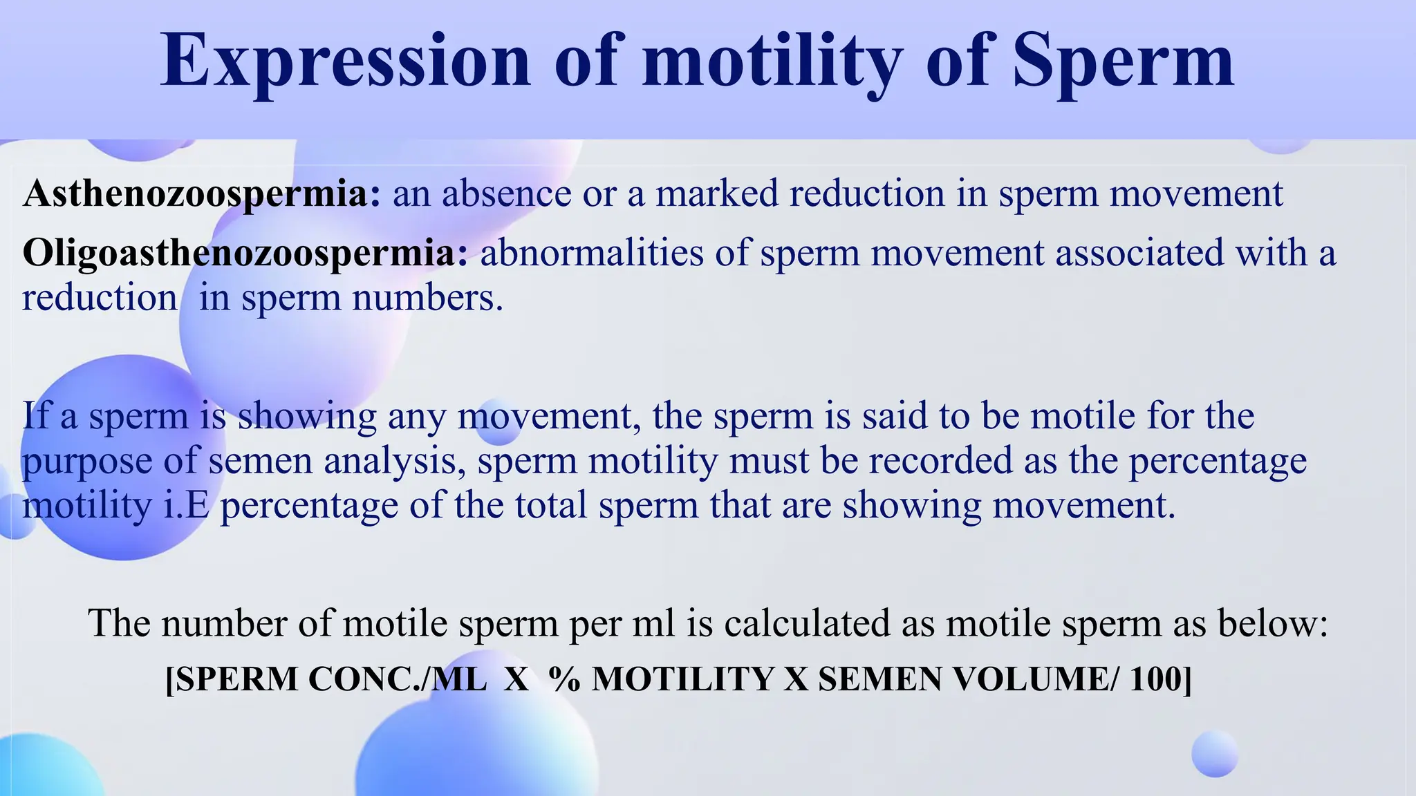 Semen Analysis Examination – Overview, Procedure, and Interpretation | PPTX
