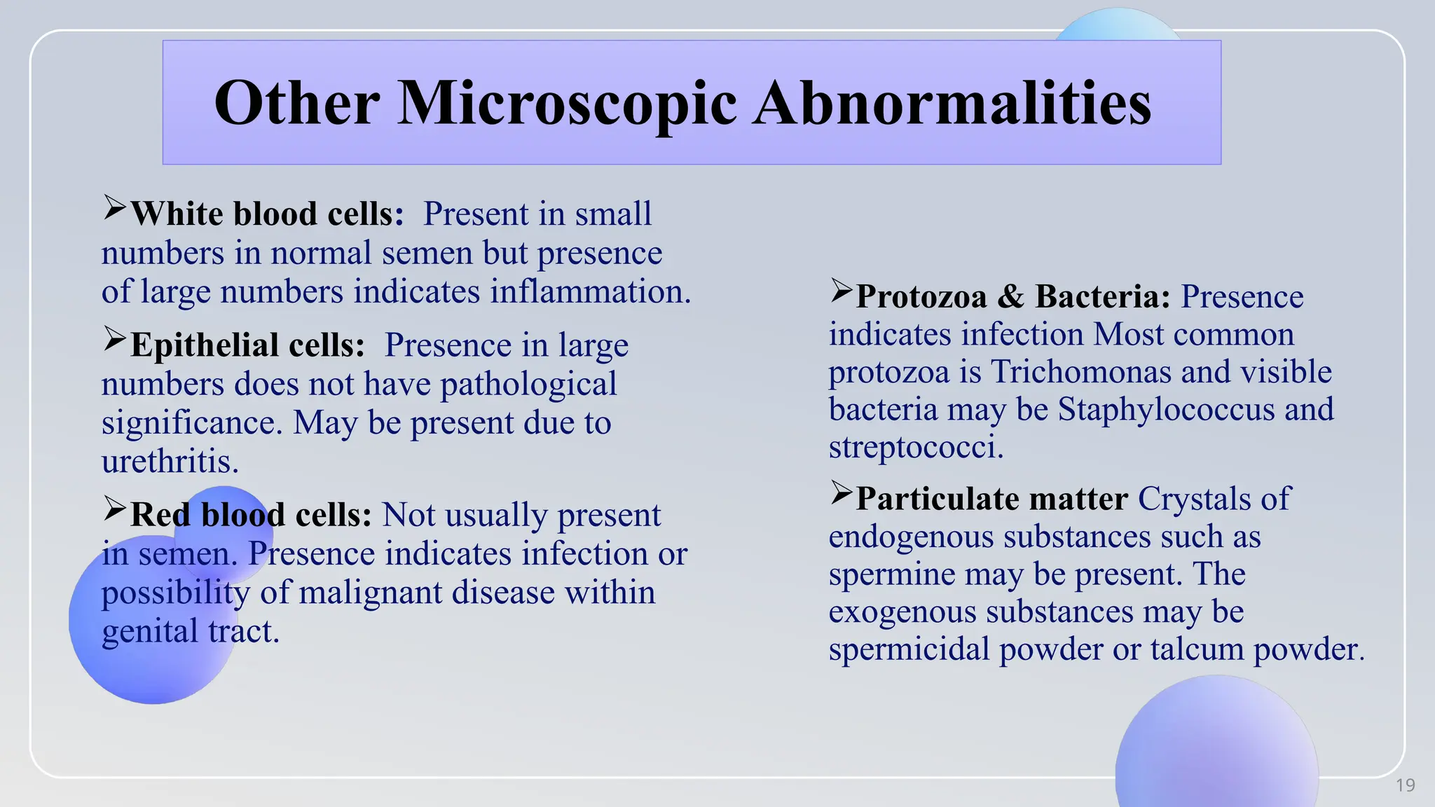 Semen Analysis Examination – Overview, Procedure, and Interpretation | PPTX