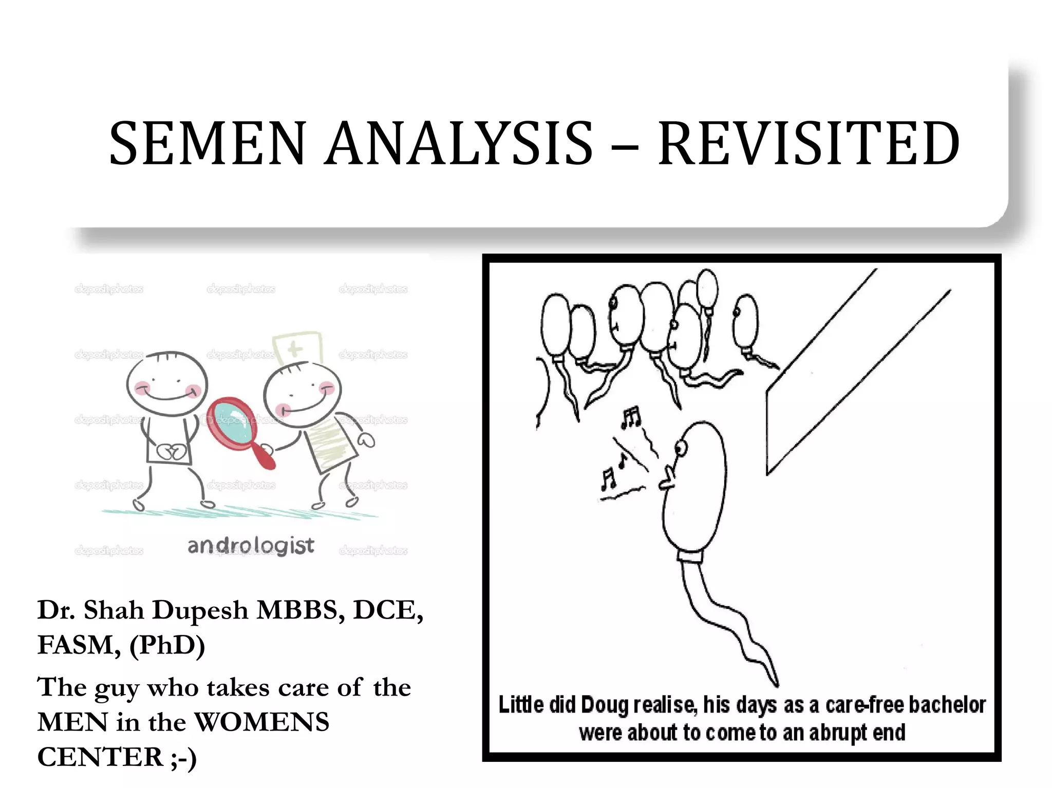 Semen analysis - Revisited | PDF