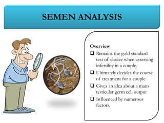 Semen analysis - Revisited | PDF