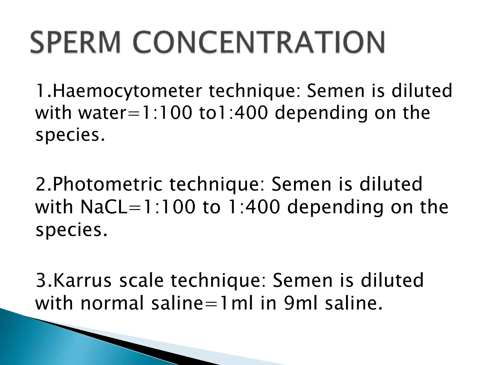 Semen Evaluation | PPTX
