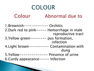 Semen Evaluation | PPTX