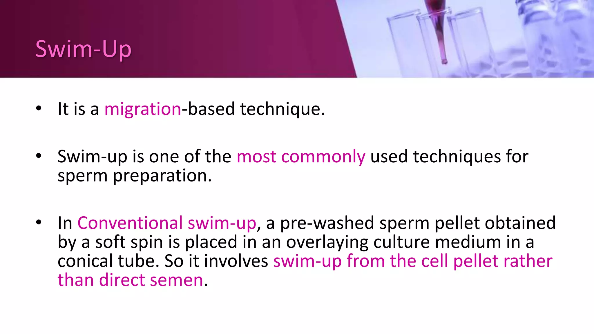 Semen Preparation Methods - Principles & Techniques | PPTX
