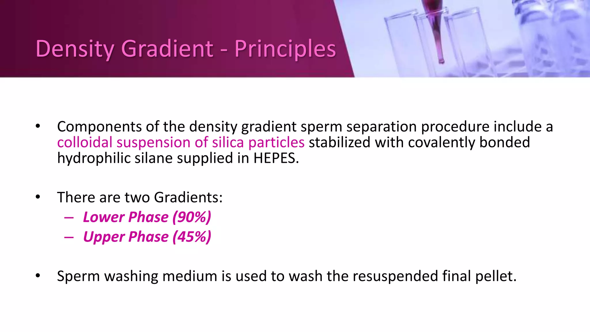 Semen Preparation Methods - Principles & Techniques | PPTX
